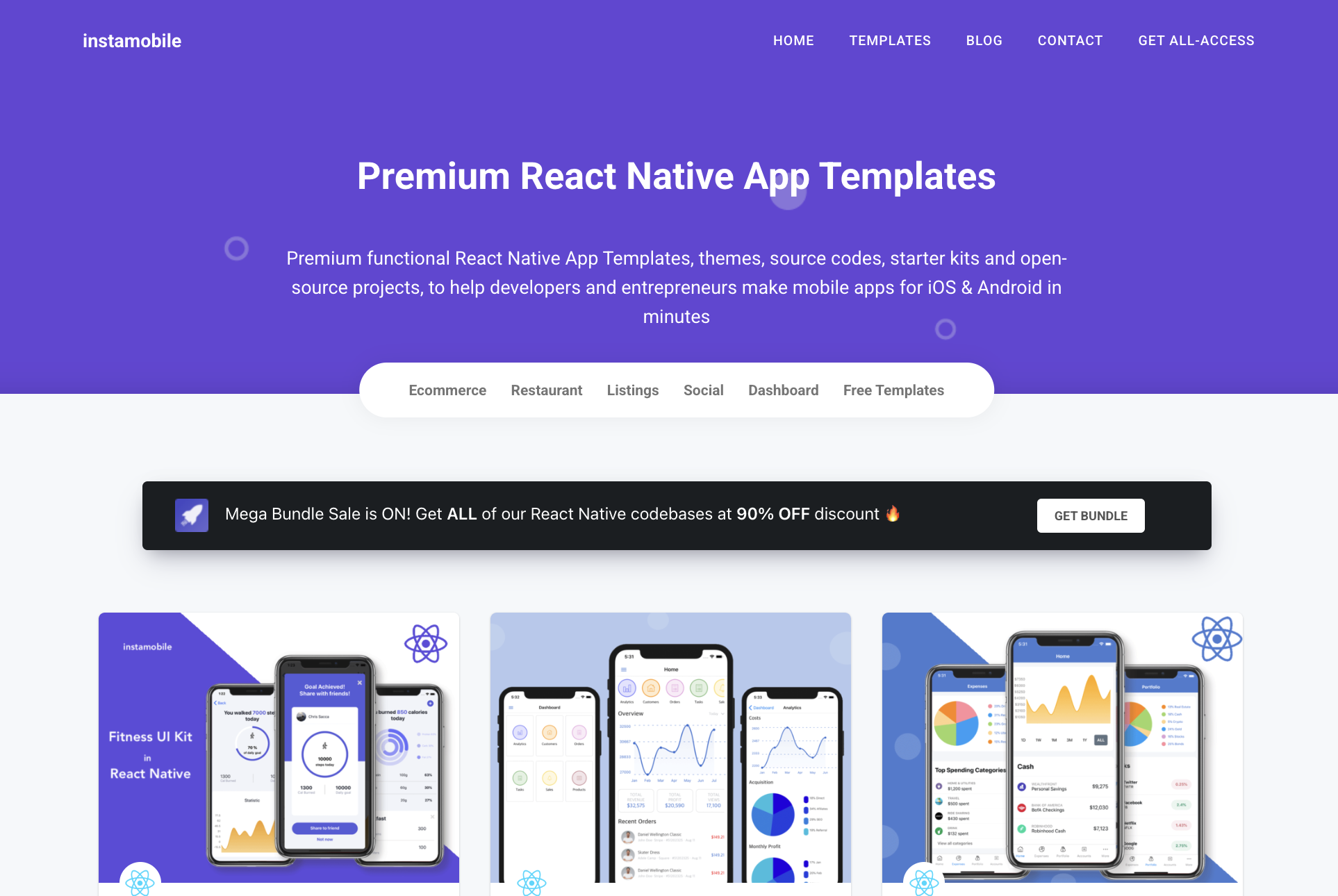 2 Android Free Templates Templates — Instakotlin